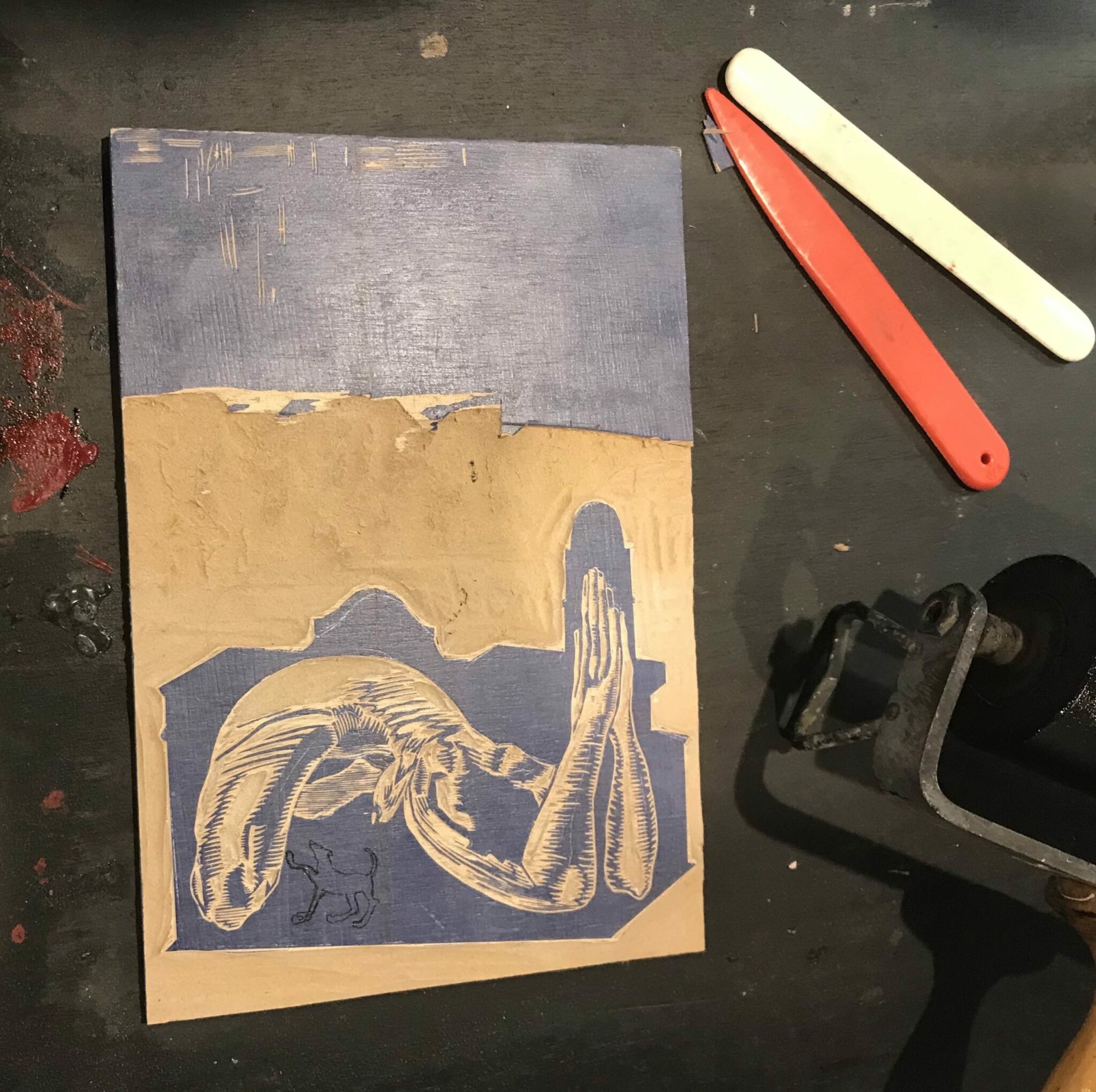 Wood engraving workshop 21-22 /8/2021 - Τypography Μuseum